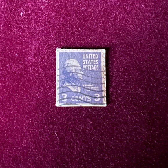 Other | Rare Thomas Jefferson 1932 3 Cent Stamp | Poshmark